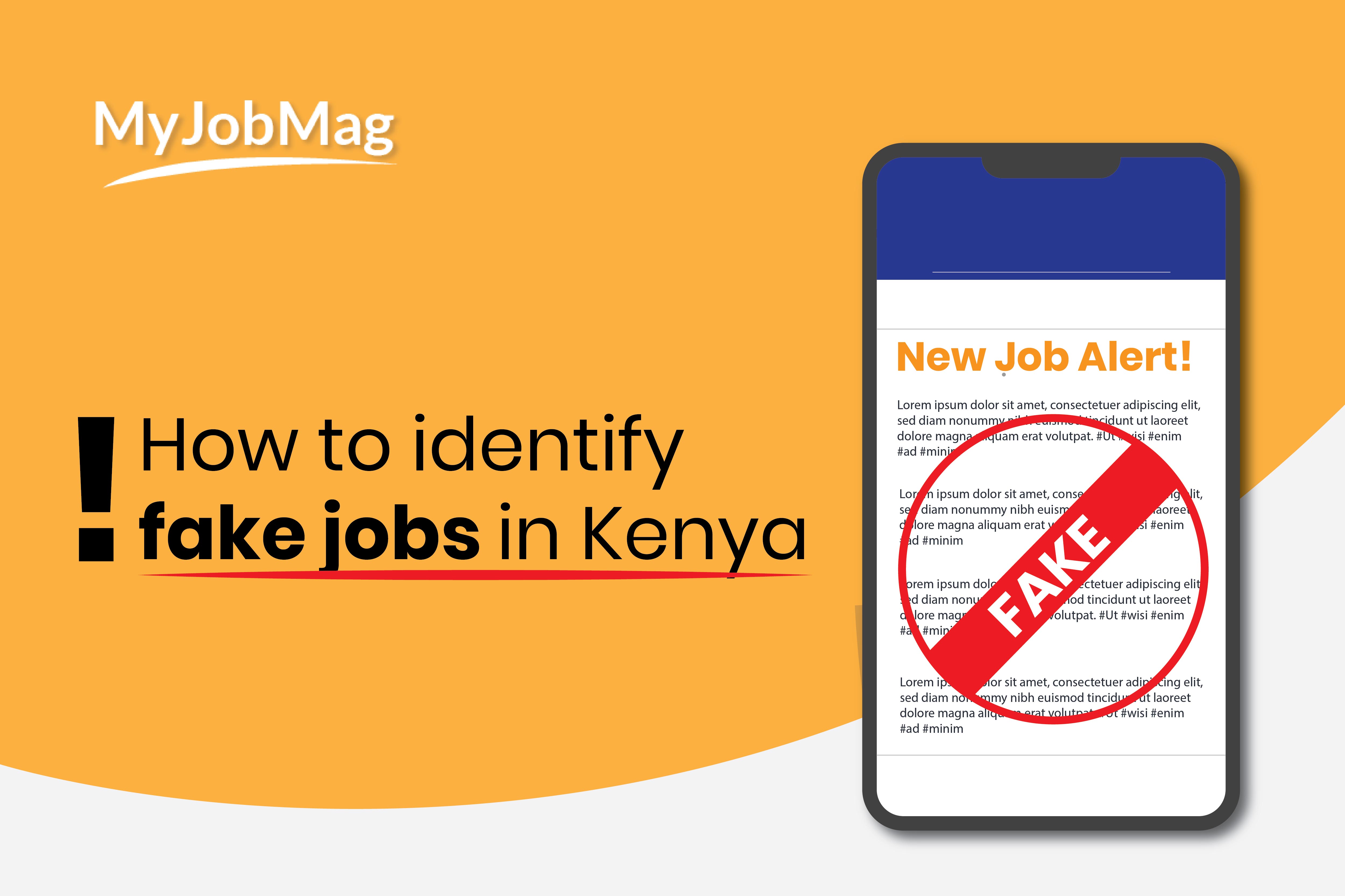 How to Identify Fake/Scam Jobs in Kenya | MyJobMag