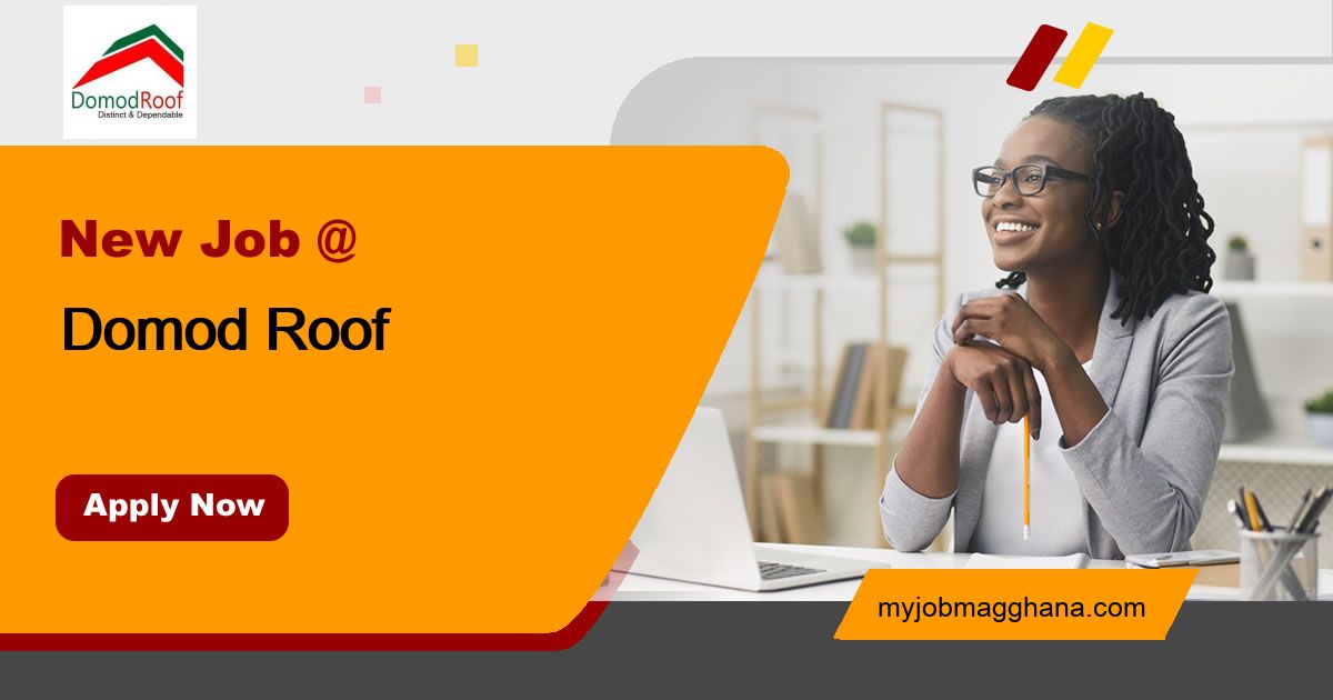 Sales Engineer at Domod Roof October, 2020 | MyJobMag