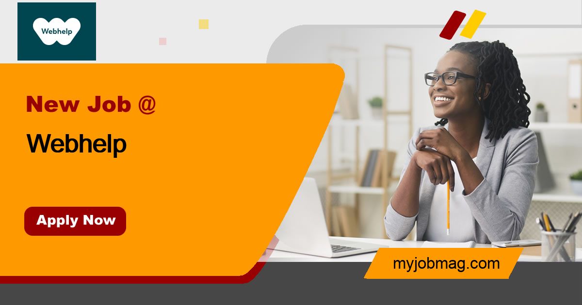 Human Resources Business Partner at Webhelp May, 2023 | MyJobMag